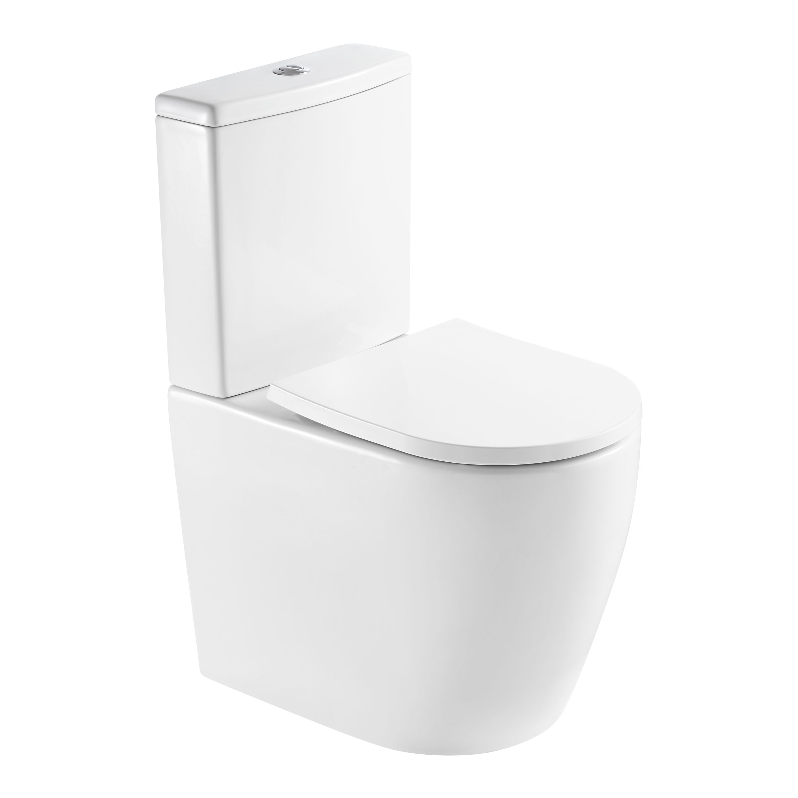 Lounge BTW PACK - Toilet, Concealed Cistern, Slim Seat with Drain - Cifial